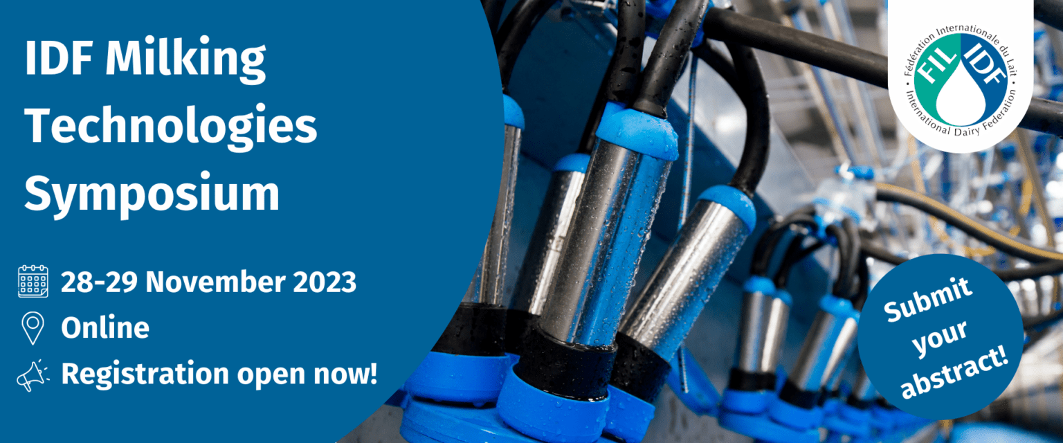 The IDF Milking Technologies Symposium - Online event - IDF - IDF is ...